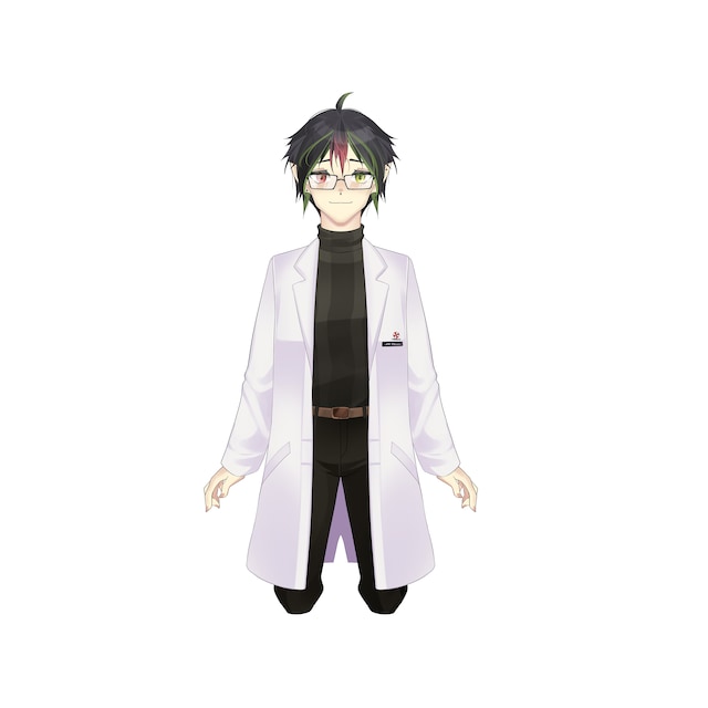 Male Anime Scientist