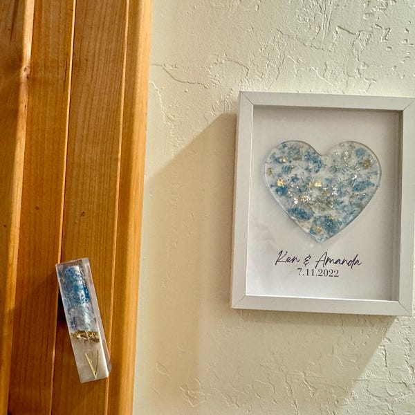 Smashed Wedding Glass Art: Jewish Keepsake Frame (8x10) - Etsy