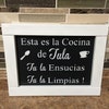 Farmhouse Signs, Living Room Decor, Wood Signs,spanish Home Decor, Home ...