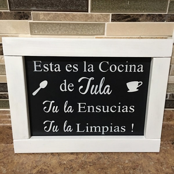 Welcome ,beinvenidos, Spanish Home Decor, Wood Signs, Wall Hangings ...