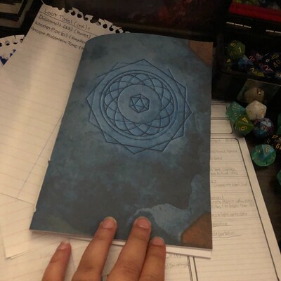 Dungeon Map A5 Dungeons & Dragons Journal Dnd Adventure, Tabletop Role ...