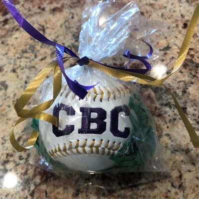 Custom Embroidered Baseballs - Etsy