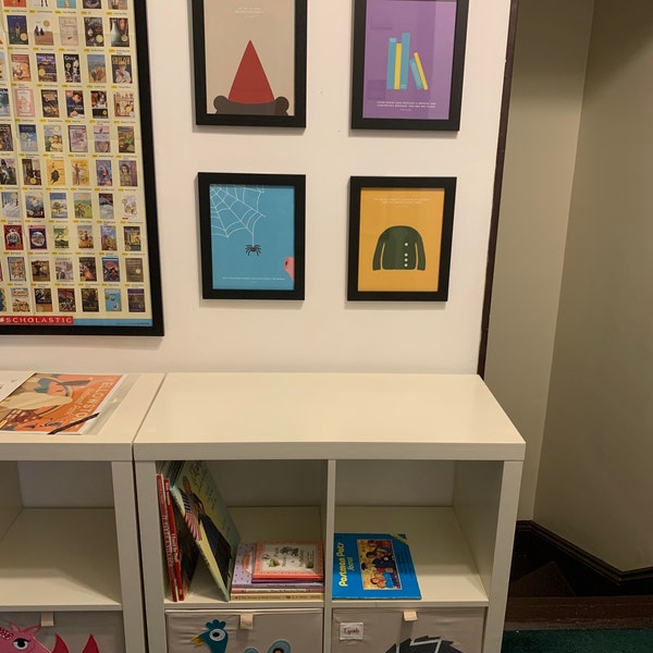 Matilda Print - Roald Dahl - Minimalistic Children's Book Quote Wall ...