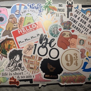 Boho TEACHER Sticker Pack Education Aesthetic Water Resistant Vinyl ...