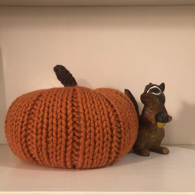 Knit Pumpkin Fall Decor Cozy Knits Fall Harvest Fall Table - Etsy Canada