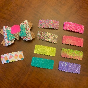 Adult snap clips Extra large snap clips Scalloped snap | Etsy