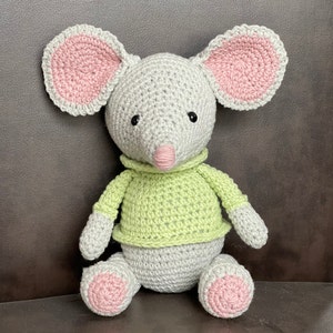 Amigurumi Crochet Pattern Albert the Mouse ENGLISH ONLY - Etsy