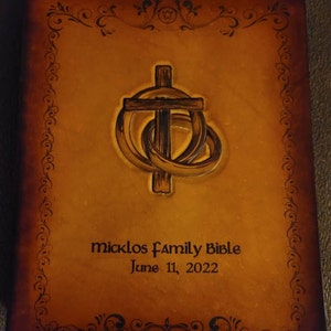 New International Family Bible-niv-couples Wedding Bible-family Leather ...