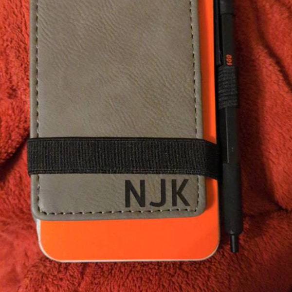 Personalized Mini Notepad With Pen Custom 3 1/4" X 4 3/4" Rawhide ...