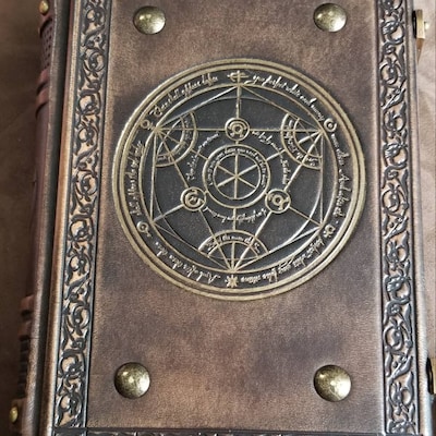 Alchemy Leather Journal: Large 7.5 X 10 Inches, 600 Blank Pages Unleash ...
