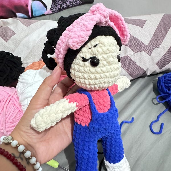 Crochet Ms. Rachel Pattern, Ms. Rachel Doll Pattern, Ms. Rachel Crochet ...