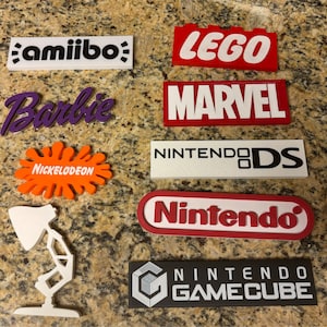 BIG 17in Disney Style Logo Wall Sign 3d Printed, Wall Decor, Wall Art ...