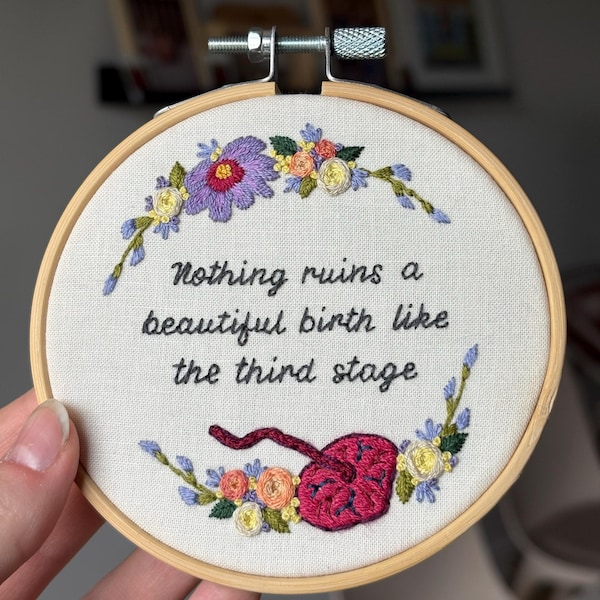 Custom Quote Embroidery | Custom Embroidery | Hand Stitched Custom ...