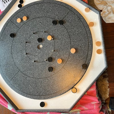 Crokinole Billiards, 'eight Disc Crokinole' - Etsy