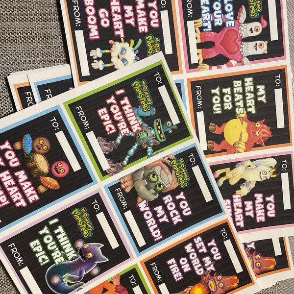 Dandy's World Valentine's Day Card, Dandy's World Valentine, Dandy's ...