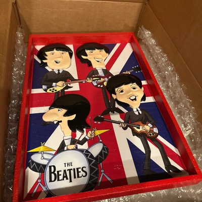 Beatles Flag Poster / Beatles Flag Poster - Etsy