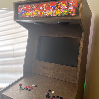 Gauntlet Bartop Arcade Side Art Arcade Cabinet Graphics - Etsy