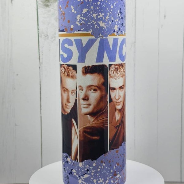 Nsync Tumbler Wrap, Nsync Sublimation Wrap, Nsync Tumbler PNG, Nsync ...
