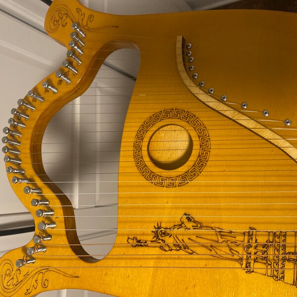 24 String Harp, Professional Instrument Gift, String Instruments ...