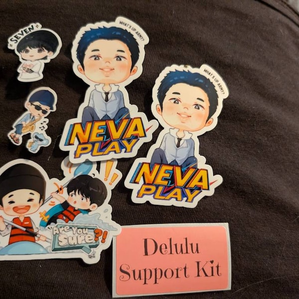 Yoongi El Capitxn Shibal DDAY Concert Vinyl Waterpoof Sticker Suga ...