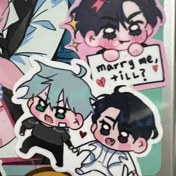 Alien Stage Doodle Sticker Set | Vinyl, Glossy - Etsy