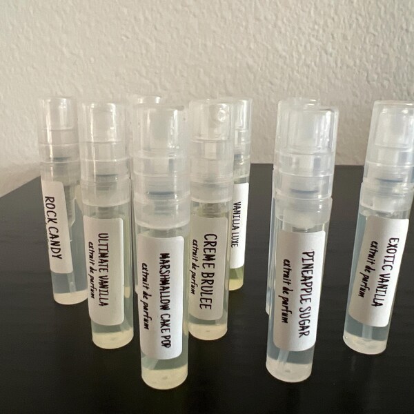 Perfume Samples - Perfume Discovery Set - Five Mini 2 Ml Perfumes ...