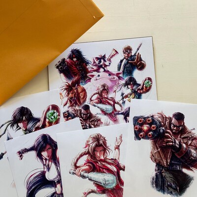 Final Fantasy XVI Clive Limited Edition Fine Art Print FFXVI Poster ...