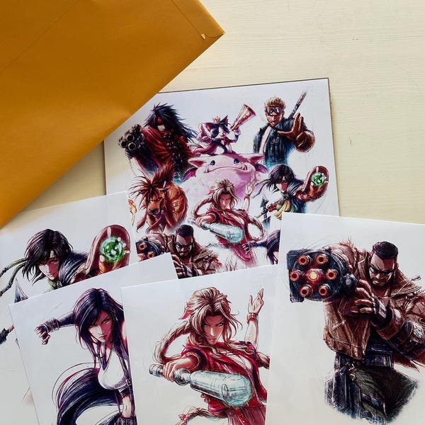 Final Fantasy XVI Clive Limited Edition Fine Art Print FFXVI Poster ...