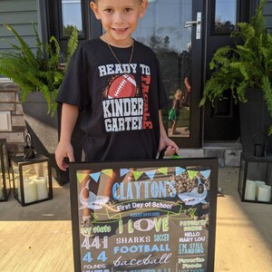 Construction First Birthday Milestone Sign With Photo Digger - Etsy