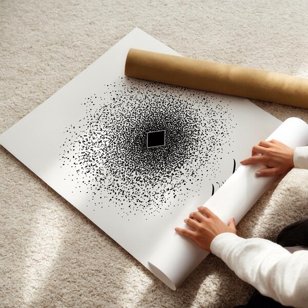 Poster Mockup With Person, Rolled Up: Unrolling Rolling, Detailed ...