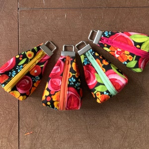 Key Fob Coin Pouch Pattern - Etsy