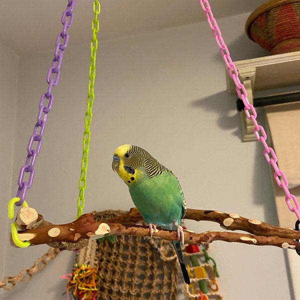 5 Feet - High Quality 3mm Plastic Chain for Craft, DIY Bird Toys, Sugar ...