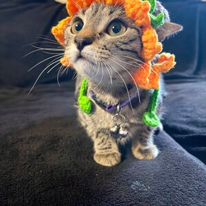 Flower Sun Hat 2 Different Styles Purple and White cat | Etsy