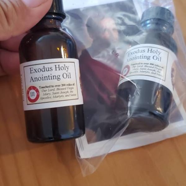 Holy Anointing Oil – Exodus 30, Prayer & Consecration - Etsy
