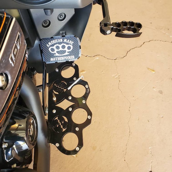 Harley Custom Touring Brake Pedals You Pick Design - Etsy