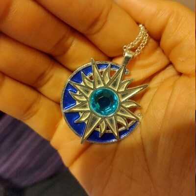 Sterling Silver Bright Finish Twitches Miranda Sun/moon Pendant ...