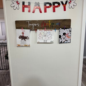 Look What I Made,personalized 3D Art Display Sign,kids Artwork Display ...