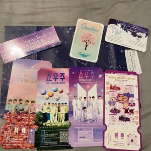 BTS NYEL 2021 TICKET new year's eve live commemorative | Etsy