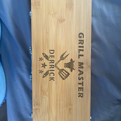 BBQ Set, Custom Grill Set, Personalized BBQ Set, Grill Set, Custom BBQ ...