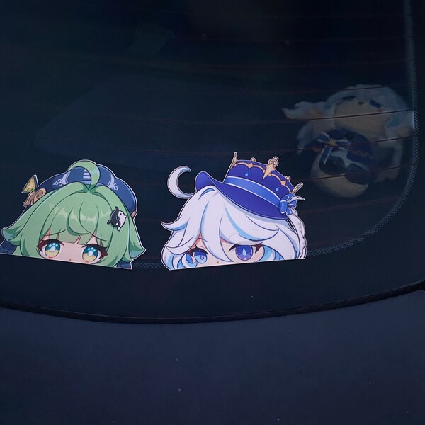 Huohuo Peeker Holographic Sticker | Honkai Star Rail Sticker | Huohuo ...