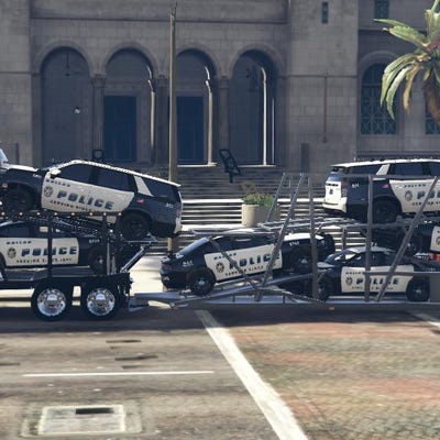 1966 White Freightliner Cabover Fivem Grand Theft Auto 5 Optimized Mod ...