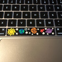 Classic Space Bar Sticker SEPARATE PIECES / Space Bar Vinyl Decal ...
