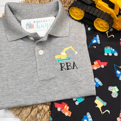 Mini Construction Vehicles Machine Embroidery Design 4 Designs by 2 ...