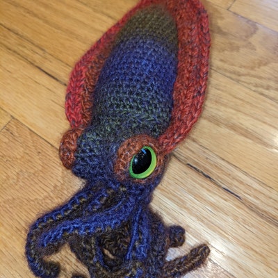 PATTERN ONLY Rainbow Cuttlefish Amigurumi Crochet - Etsy