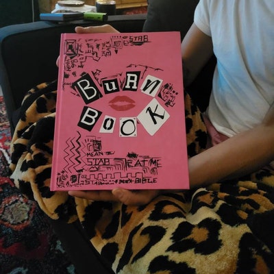 Burn Book Replica BLANK or MOVIE VERSION, 8.5x11, Matte Hardcover - Etsy