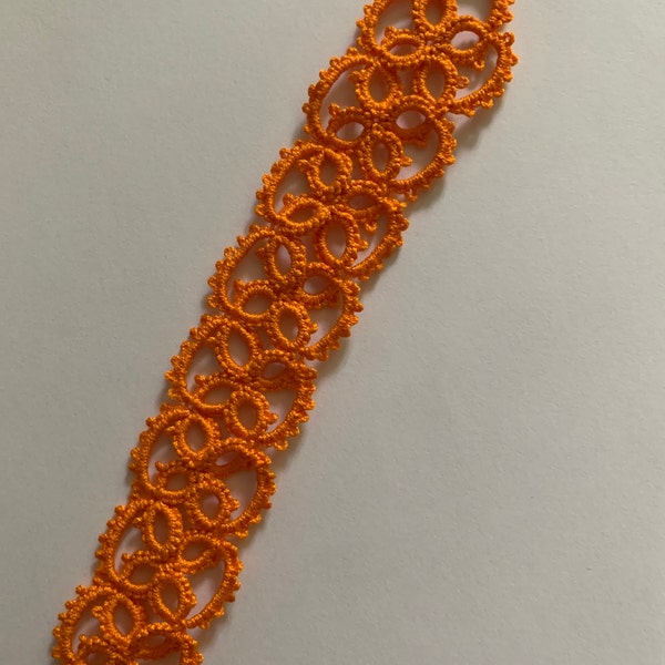 Gerbera Edging - Shuttle Tatting Pattern in PDF by Littleblacklace ...