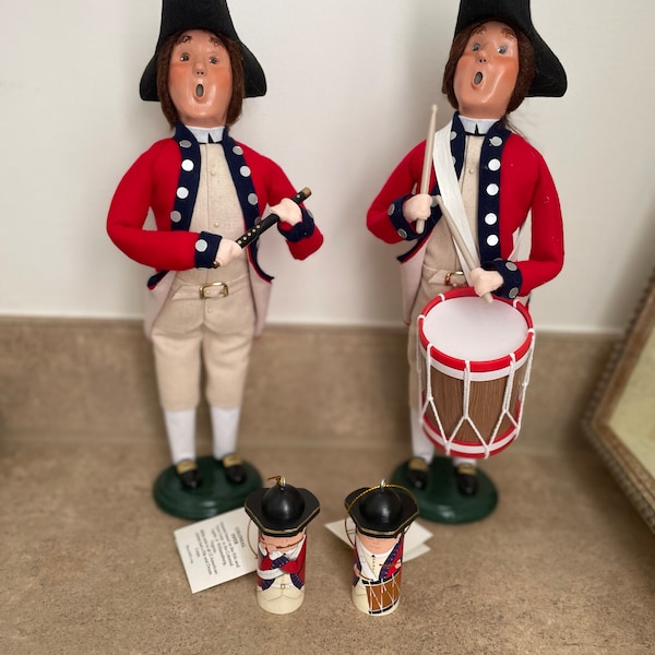Colonial FIFER And/or DRUMMER Ornament, Hand Painted on Wood - Etsy