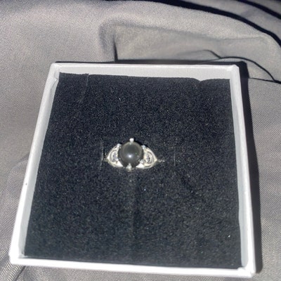 14K Gold Mood Ring, Dainty Ring for Women, Feeling Stone Ring, Colorful ...