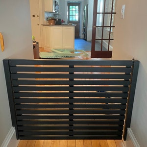 Mid Century Modern Gate Dog Gate Pet Security Gate | Etsy