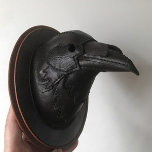 PDF Pattern Leather Raven Head Wall Mount - Etsy